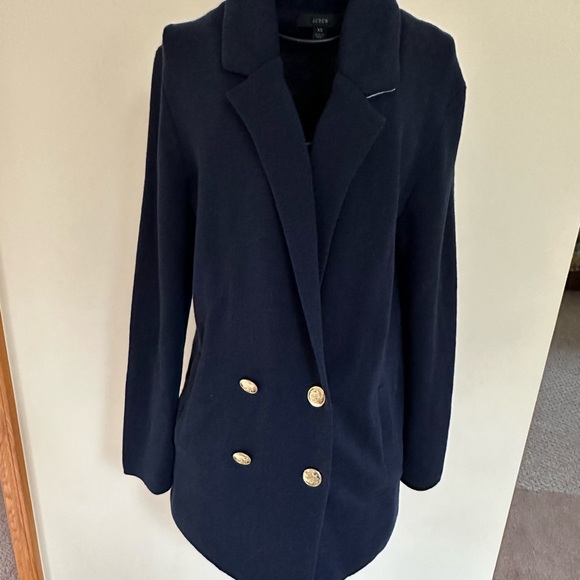 J. Crew | Sweaters | J Crew Doublebreasted Sweater Blazer | Poshmark